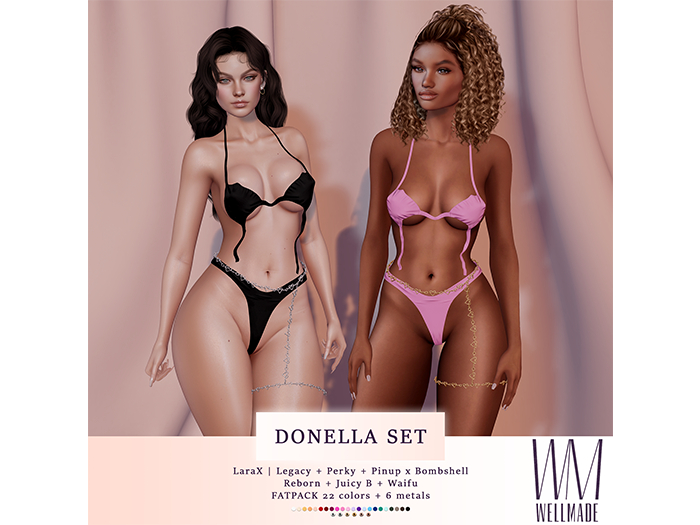 Second Life Marketplace - [WellMade] Donella Set
